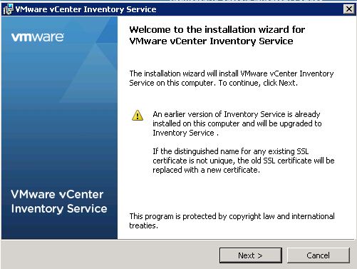 Installing vSphere 5.1 – vCenter Inventory Service – blog.ukotic.net