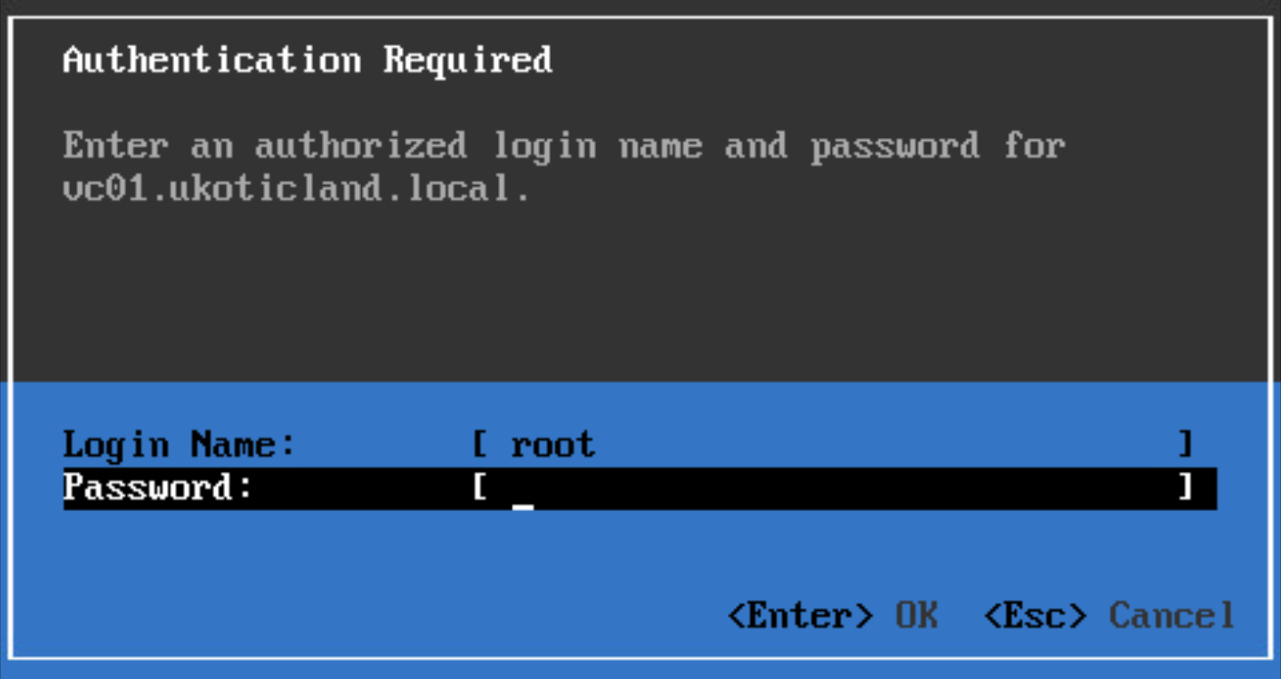 Enable SSH on vCenter Server 7 – blog.ukotic.net