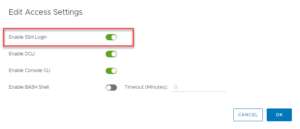 Enable SSH on vCenter Server 7 – blog.ukotic.net