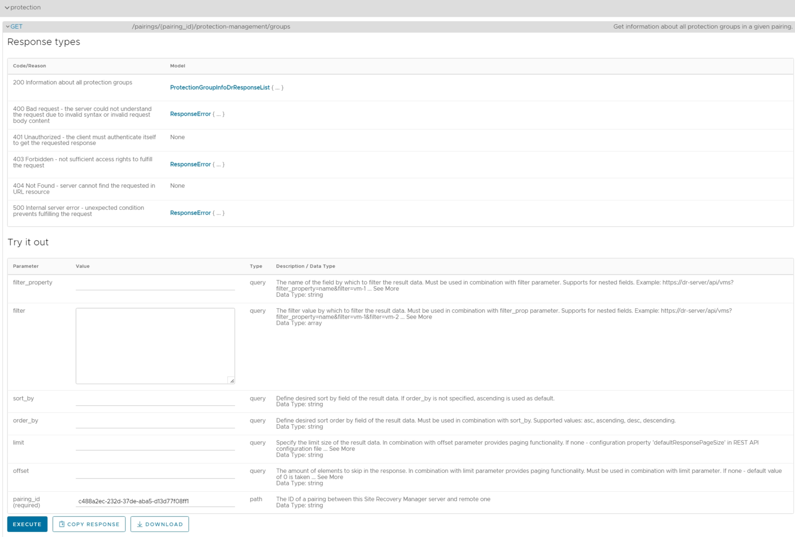 Getting Started With Site Recovery Manager (SRM) REST API – blog.ukotic.net